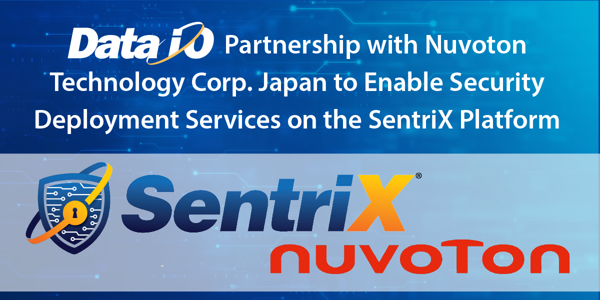 Data I/O Announces Partnership with Nuvoton Technology Corporation Japan to Enable Security ...